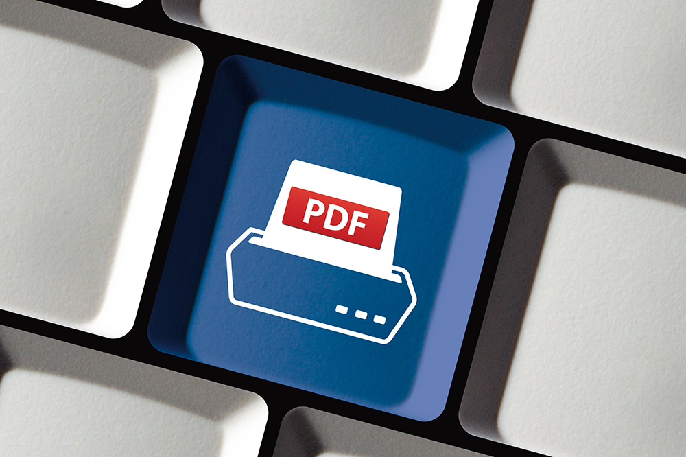 PDF-Export mit benutzerdefinierten Formaten - Tolino Media